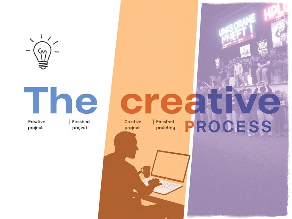 Proceso creativo: guía completa de la idea al proyecto terminado